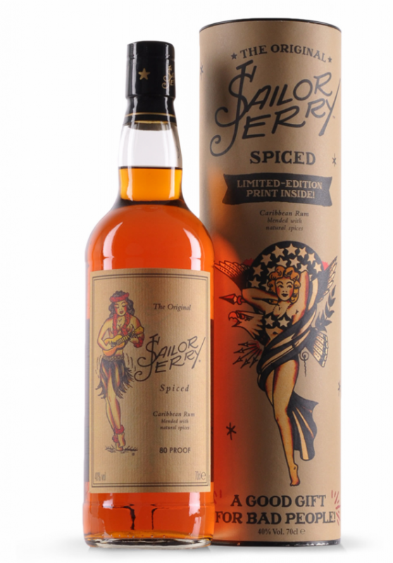 Precio e historia del ron Sailor Jerry